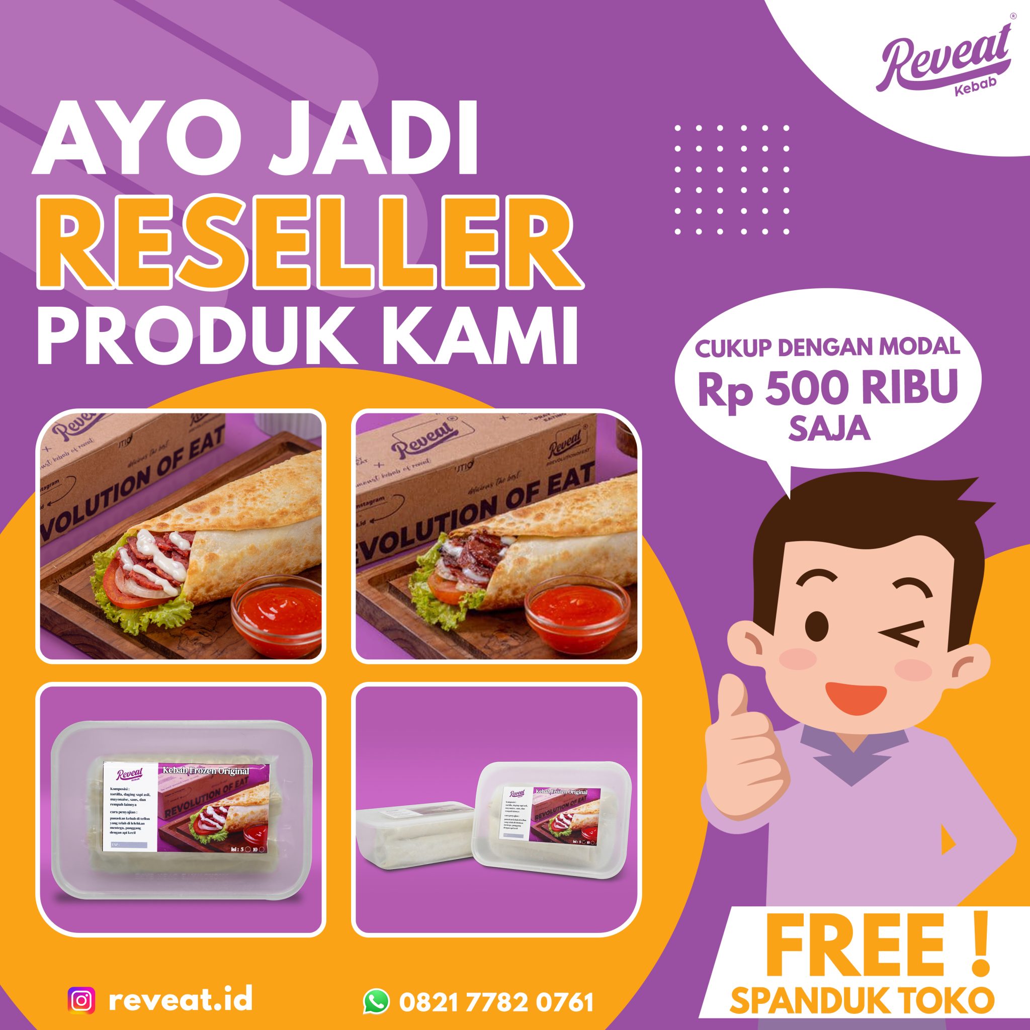 Ayo Jadi Reseller Reveat dengan Modal Rp 500 Ribu Saja! - Minifroz